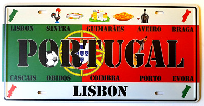 Portugal License Plate Decorative Novelty 30 x 15 cm Egyptian | eBay UK