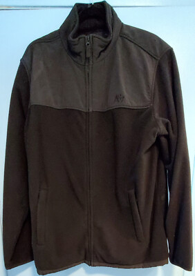 Aéropostale A87 Men's Quilted Full Zipped Nylon/Fleece Jacket - Size L ...