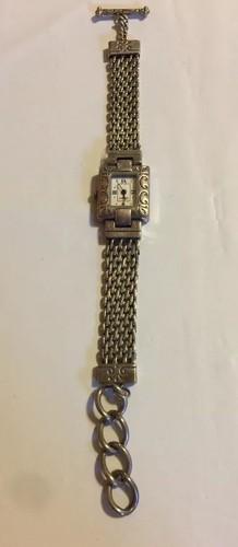 Brighton Salina Watch Toggle Clasp Silver tone Needs Battery | eBay