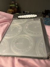 Darice Embossing Folder Clock Clocks Background A2 1218-01 082676295713 ...