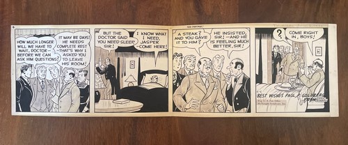 RARE Frank Lank Leonard Cartoonist Original Hand Drawn Comic Strip ...