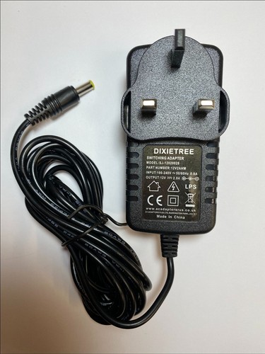 Replacement for 12V 800mA AC Adaptor Power Supply AC-M1208WW for TV ...