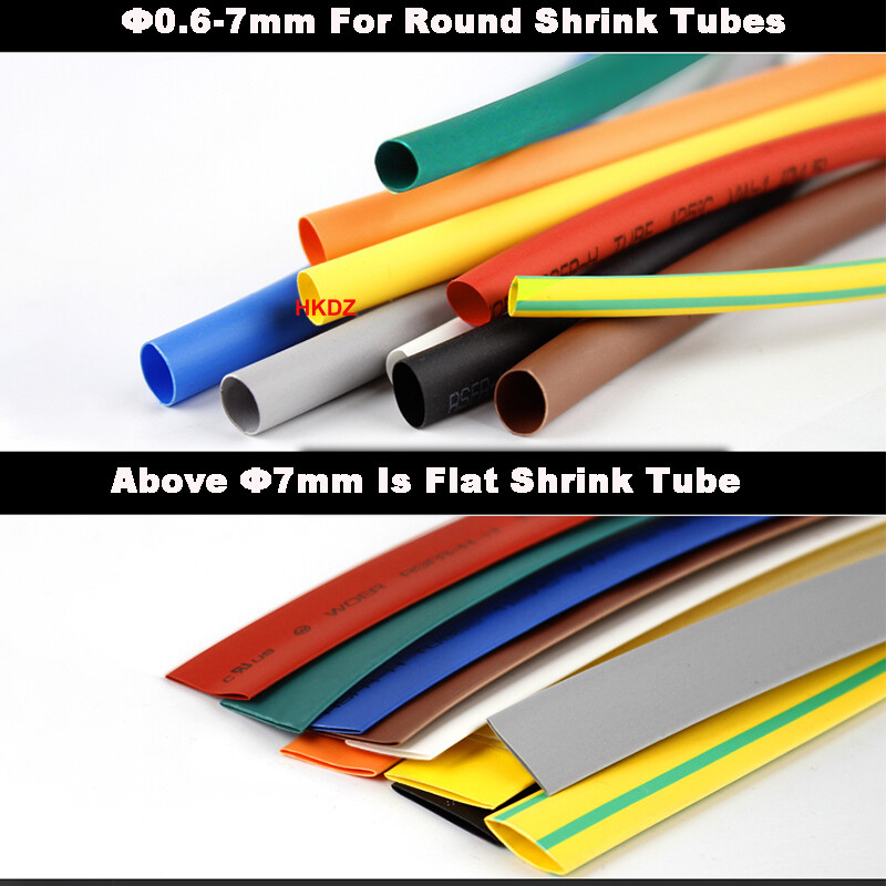 2:1 Heat Shrink Tube Electrical Tubing Wrap Sleeving Cable Heatshrink ...