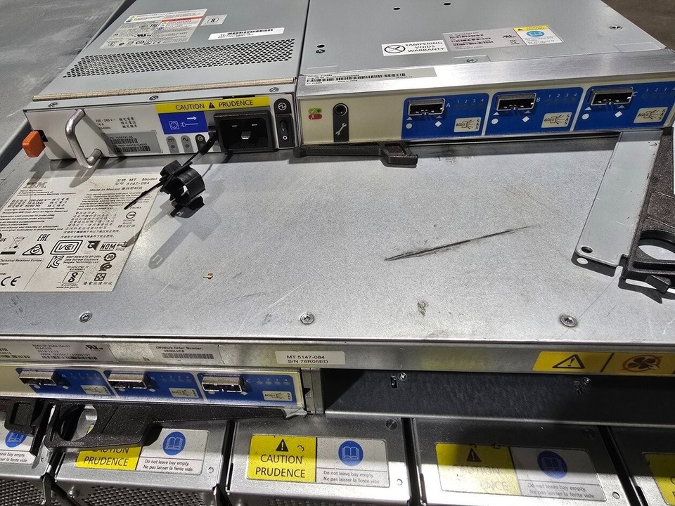 336TB Seagate 84X Drive JBOD with rails and 100x 4TB 7.2kRPM 4KN HGST ...