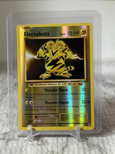 Electabuzz 41/108 Reverse Holo Common XY Evolutions Pokemon TCG Near Mint | eBay