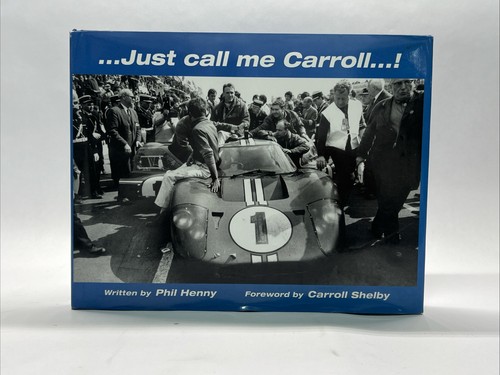 Rare SIGNED Just Call Me Carroll.! Racing Stories signed By Phil Henny ...
