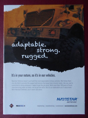 2011-2012 PUB NAVISTAR DEFENSE MAXXFORCE MILITARY VEHICLE TRUCK ...
