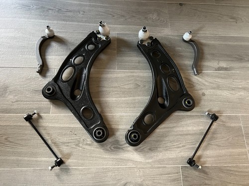 VAUXHALL VIVARO 06-15 TWO FRONT LOWER WISHBONE ARMS 2 LINKS & 2 TRACK ...