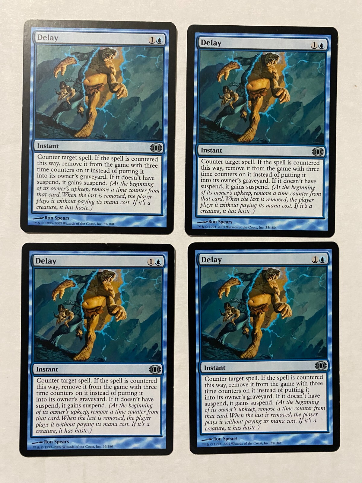 MTG Future Sight - 4x Delay - LP | eBay