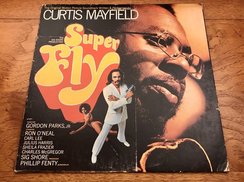 Curtis Mayfield ♫ Superfly ♫ Rare 1971 Curtom Records Original Monarch ...