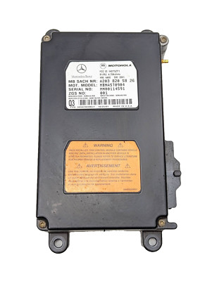 00-06 Mercedes W208 CLK320 S430 Voice Command Control Module 2038204826 ...