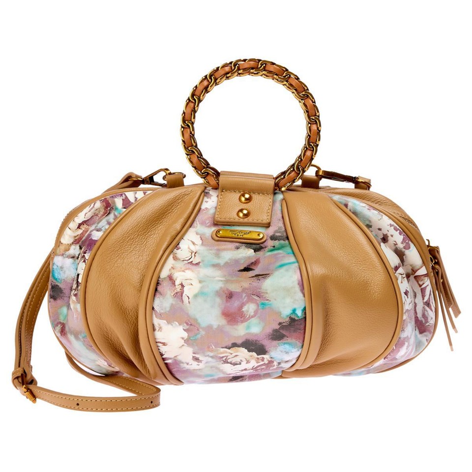 Sharif Legacy Sculpted Balloon Leather Crossbody HandBag & Wristlet ...