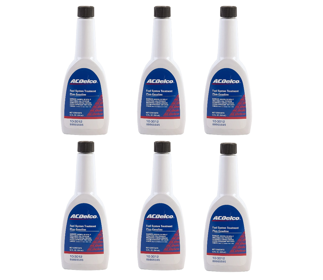NEW GENUINE GM ACDelco Fuel System Treatment Plus Gasoline 12oz Set Of ...