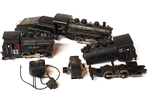 HO Scale, Junk Lot of 0-4-0 Steam Locomotives for Parts | eBay