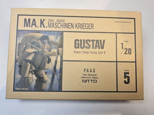 GUSTAV PKAG MA.K Nitto (Ma.K.) 1/20 Series 5 Maschinen Krieger ZBV 3000 24106 | eBay