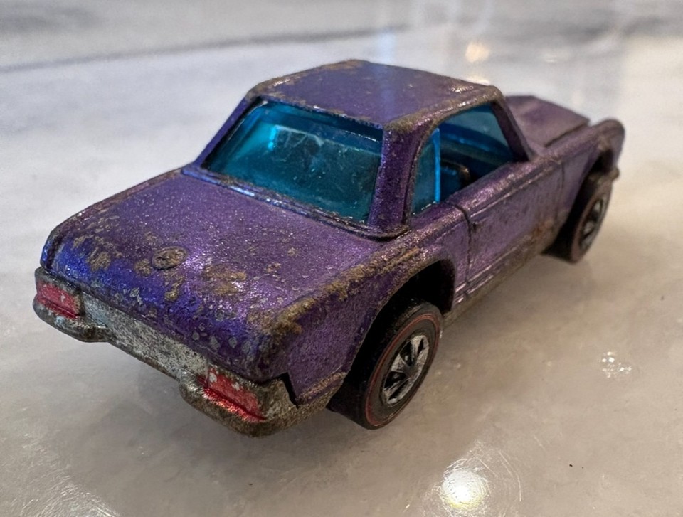 Vintage 1969 Hot Wheels Redline Mercedes Benz 280SL Spectraflame ...