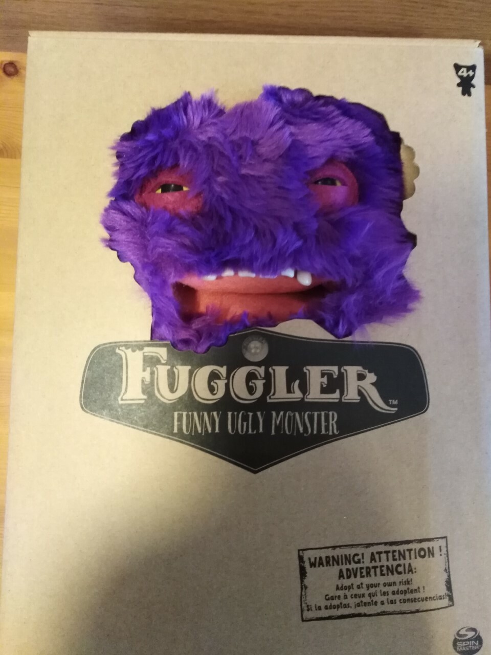 Fugglers Large Rare Sickening Sloth Grey, Purple Clawey, Button eye Fox ...