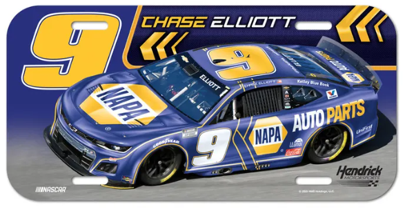 NASCAR Plastic License Plate (Choose Driver) | eBay