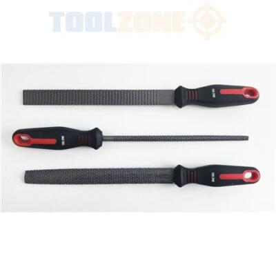 3pc 8” Steel Rasp File Set Carpenter Professional Wood Tools Workshop ...