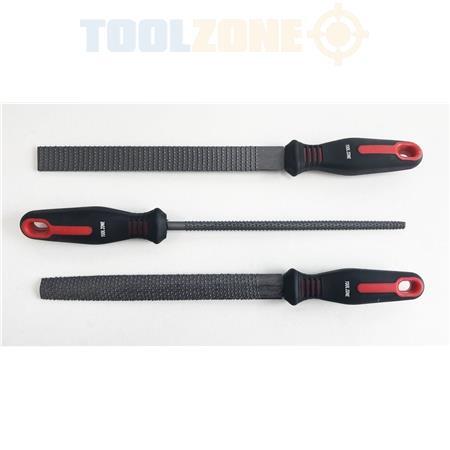 3pc 8” Steel Rasp File Set Carpenter Professional Wood Tools Workshop ...