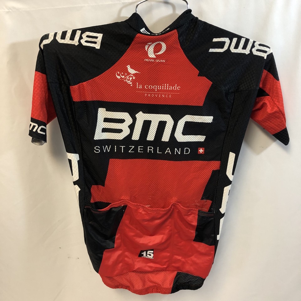 BMC Pro Cycling Pearl Izumi Mens Racing Jersey Team Speed Mesh Apparel ...