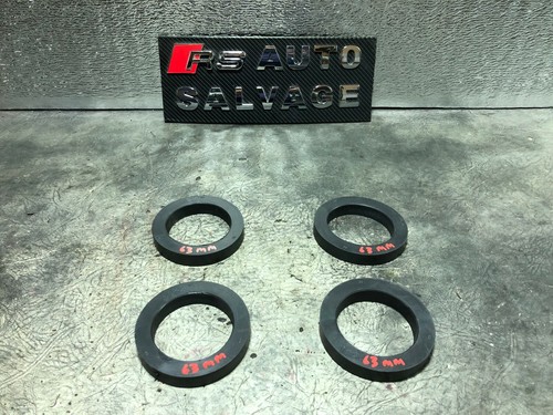 AIR INDUCTION CONE FILTER INNER 90-63MM INTAKE FITTING REDUCER RING X2 ...