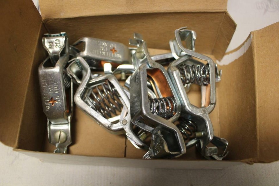 MUELLER ELECTRIC 21A 50AMP CONNECTOR TEST CLIP | eBay