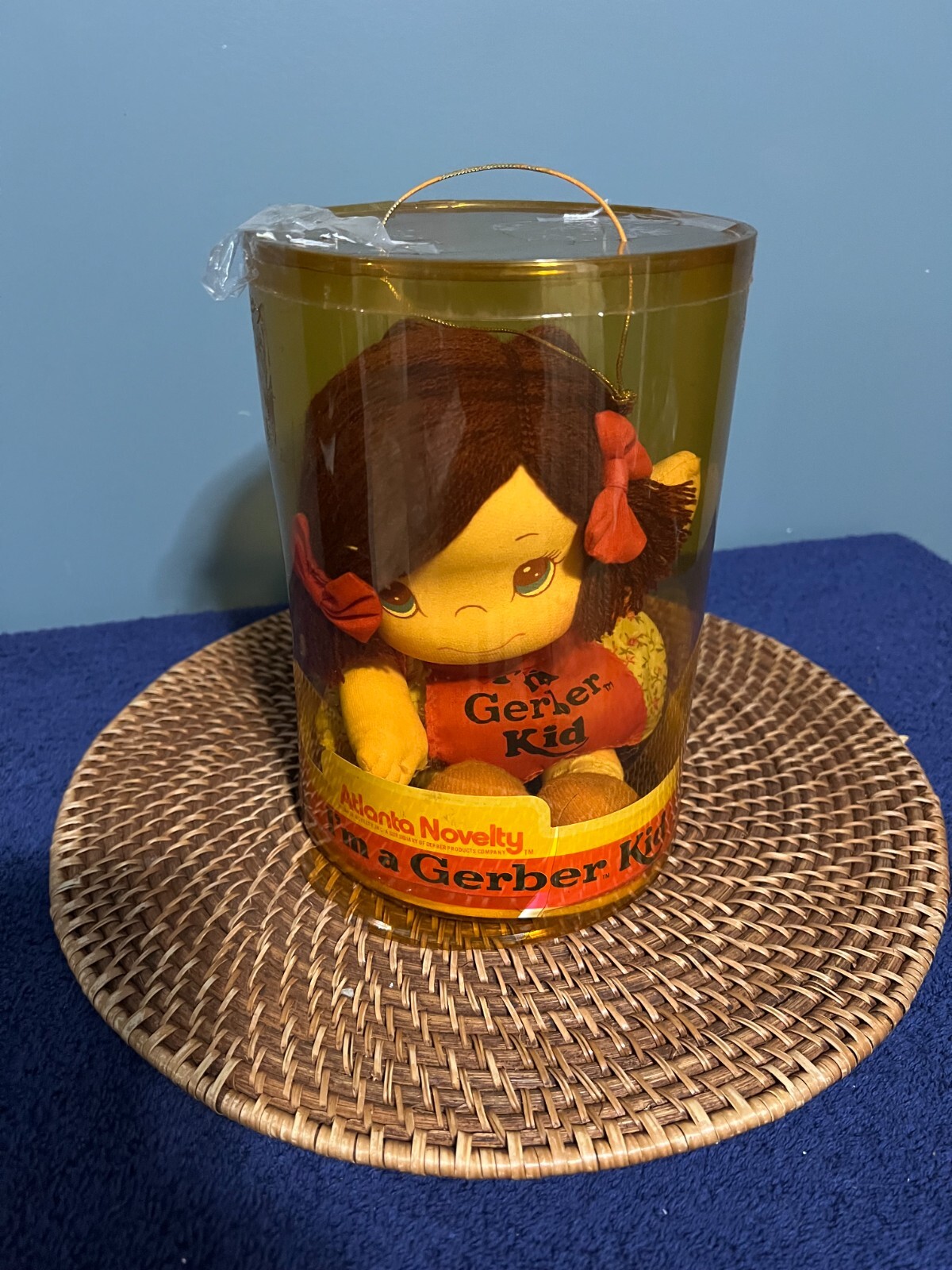 Atlanta Novelty Vintage I'm A Gerber Kid Plush Baby Doll Promo Ad | eBay