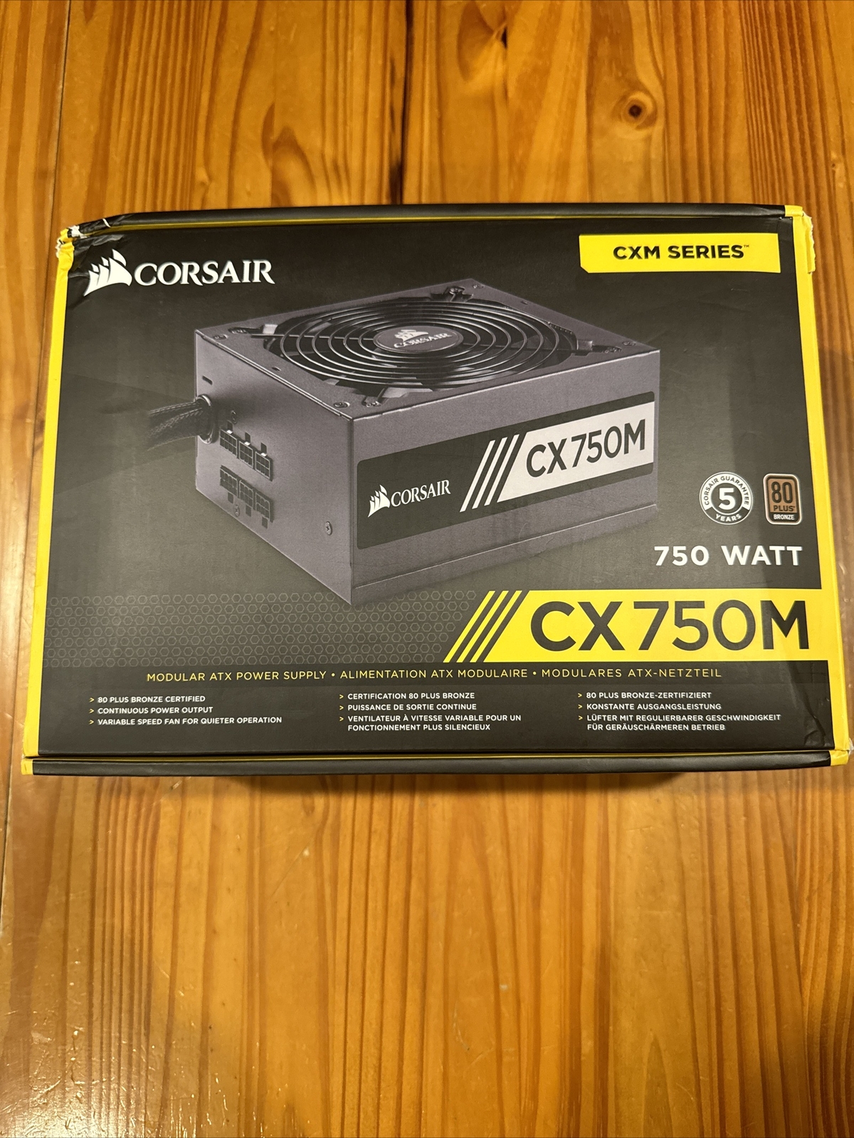 Corsair CX750M - 750W Modular ATX Power Supply - CXM Series | eBay
