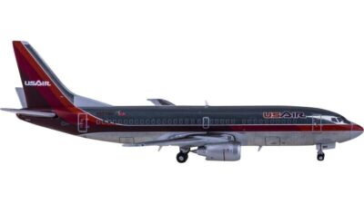 1:400 GeminiJets USAir BOEING 737-300 Passenger Airplane Diecast ...