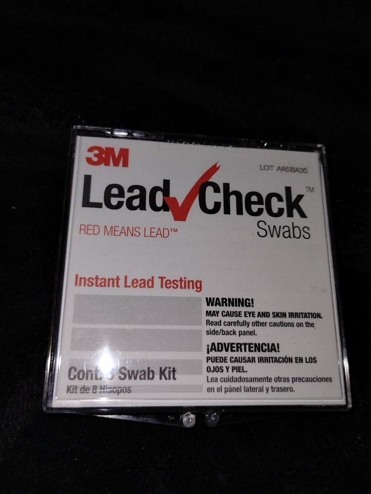3M Lead ️ Check - Contains 8 Swabs * NEW * UNOPENED * | eBay