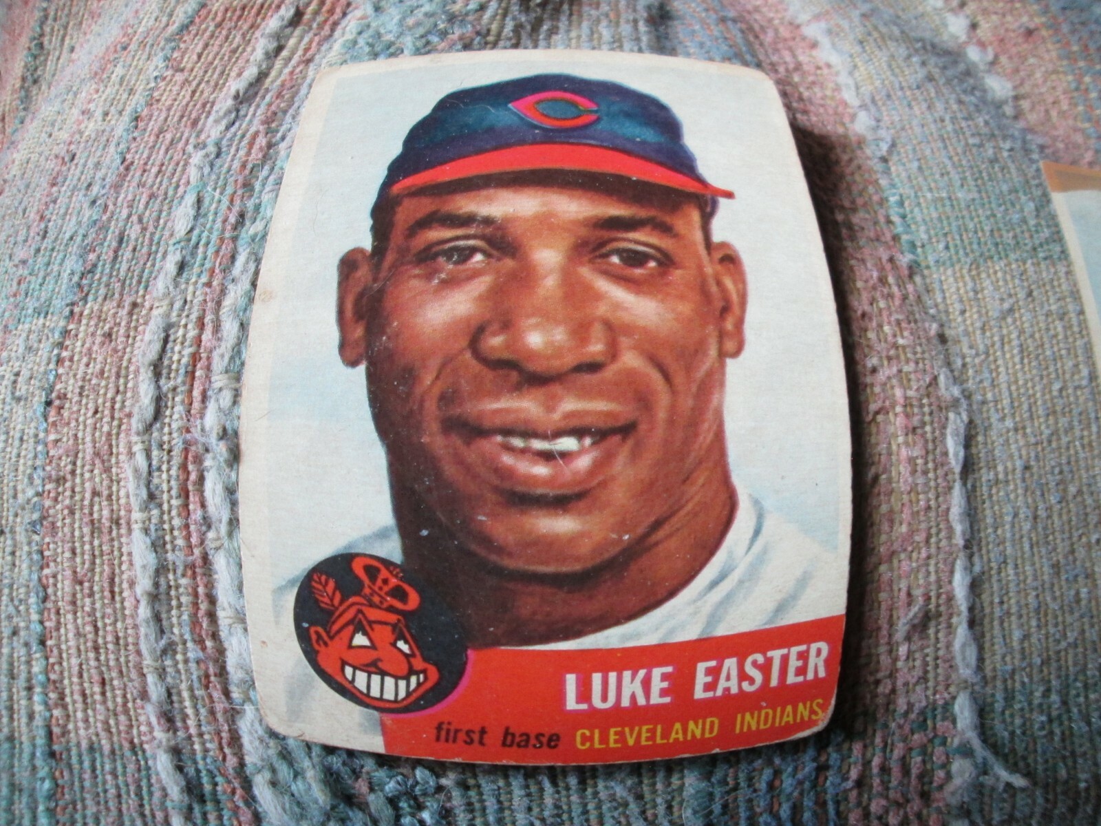 1953 Topps Luke Easter Cleveland Indians | eBay