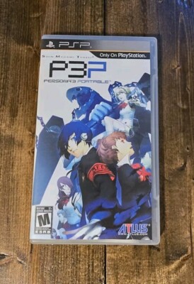 Shin Megami Tensei P3P Persona 3 Portable Sony PSP 2010 Atlus CIB w ...