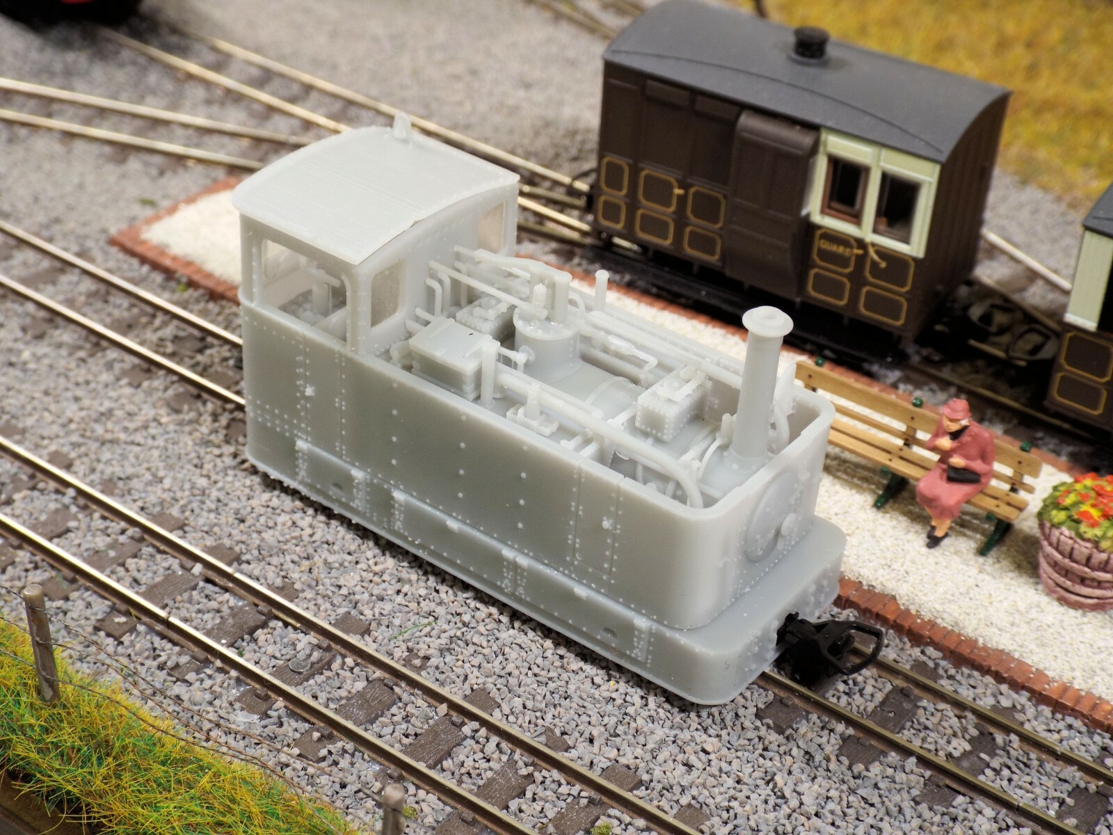 Fourdees Glyn Valley Tramway 'Glyn' 009 / OO9 Scale Kit for Kato 11-109 ...