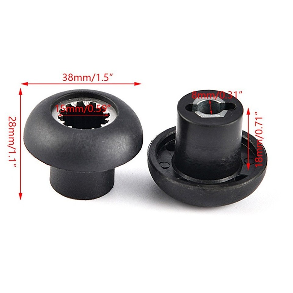 12 Tooth Gear Coupling Drive Socket Connector for Various Kitchen ...