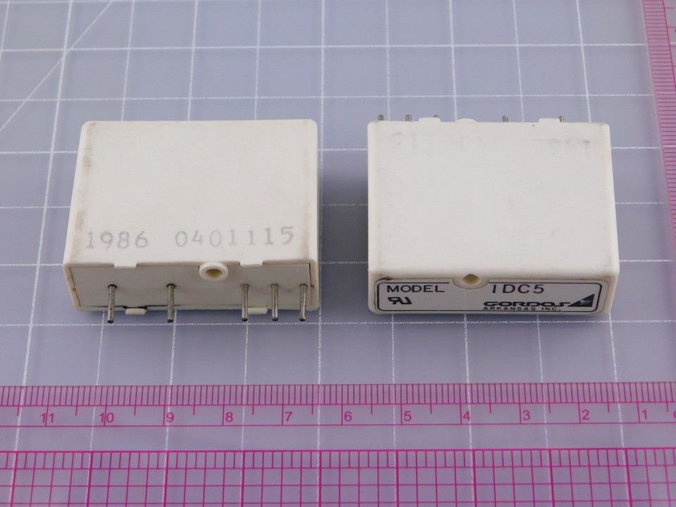 Lot of 7 GORDOS IDC5 Module, AC Input, 50 mA, 12 to 32 VDC, 25 mA (Max ...