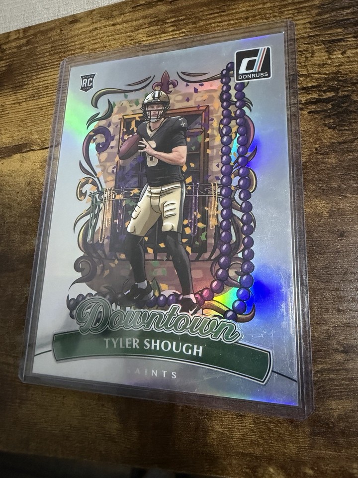 2025 Panini Donruss, Tyler SHoUGH Rookie Jumbo Downtown | eBay