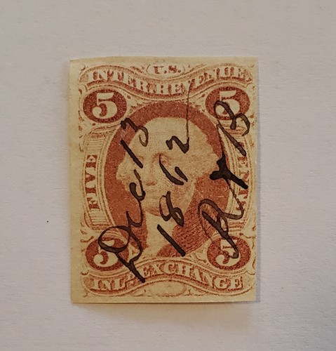 UNITED STATES SCOTT #R27a IMPERF INLAND EXCHANGED USED FAULT FREE | eBay