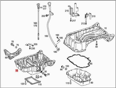 Genuine MERCEDES Oil pan 2760105112 | eBay