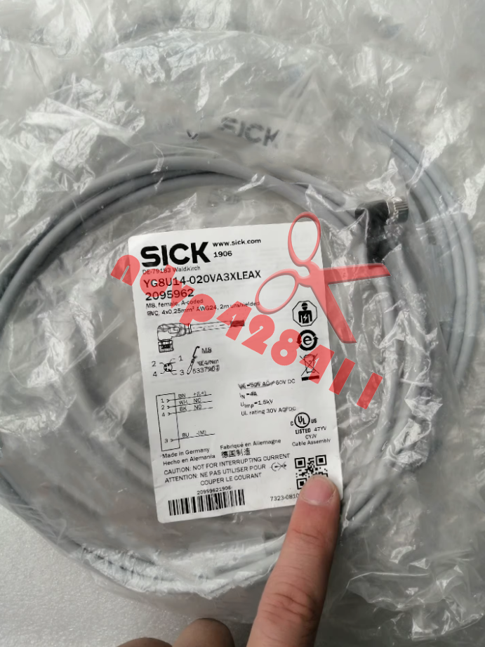 1PCS NEW SICK cable connection line YG8U14-020VA3XLEAX 2095962 | eBay UK