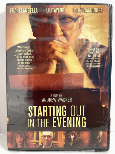 Starting Out In The Evening (DVD) NEW SEALED Frank Langella, Lili Taylor 31398228714| eBay