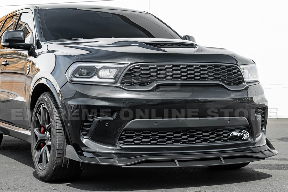 For 21-Up Dodge Durango SRT Hellcat Performance Track Front Bumper Lip ...