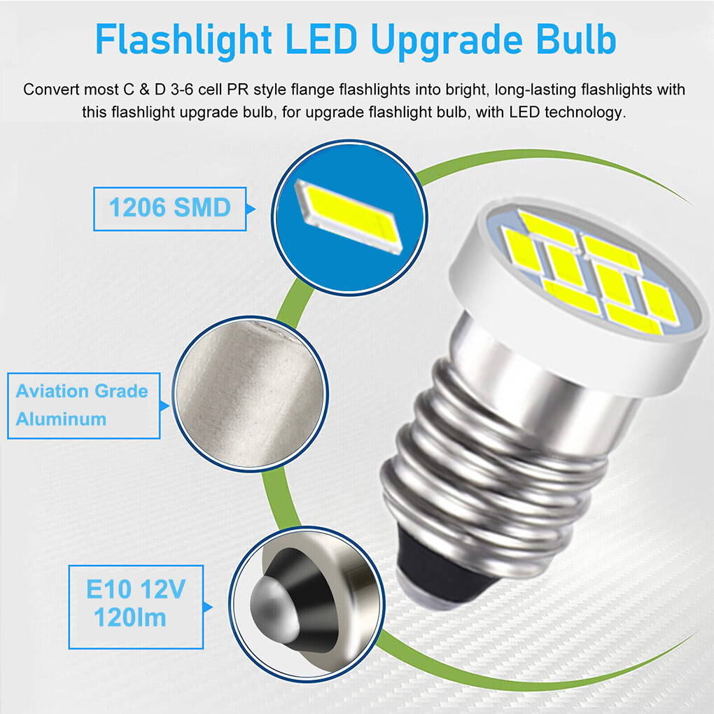 10Pcs 1446 Replacement Bulbs For American Flyer Toy Trains LAMP 1446 2 ...