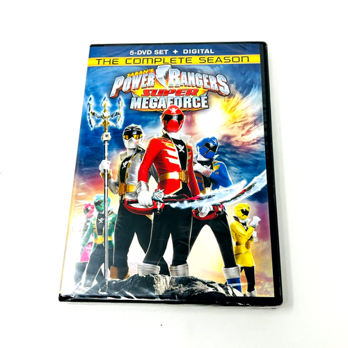 Power Rangers Super Megaforce: the Complete Season (5 DVD Set +Digital ...