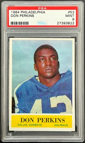 1964 PHILADELPHIA DON PERKINS #53 PSA 9 MINT | eBay