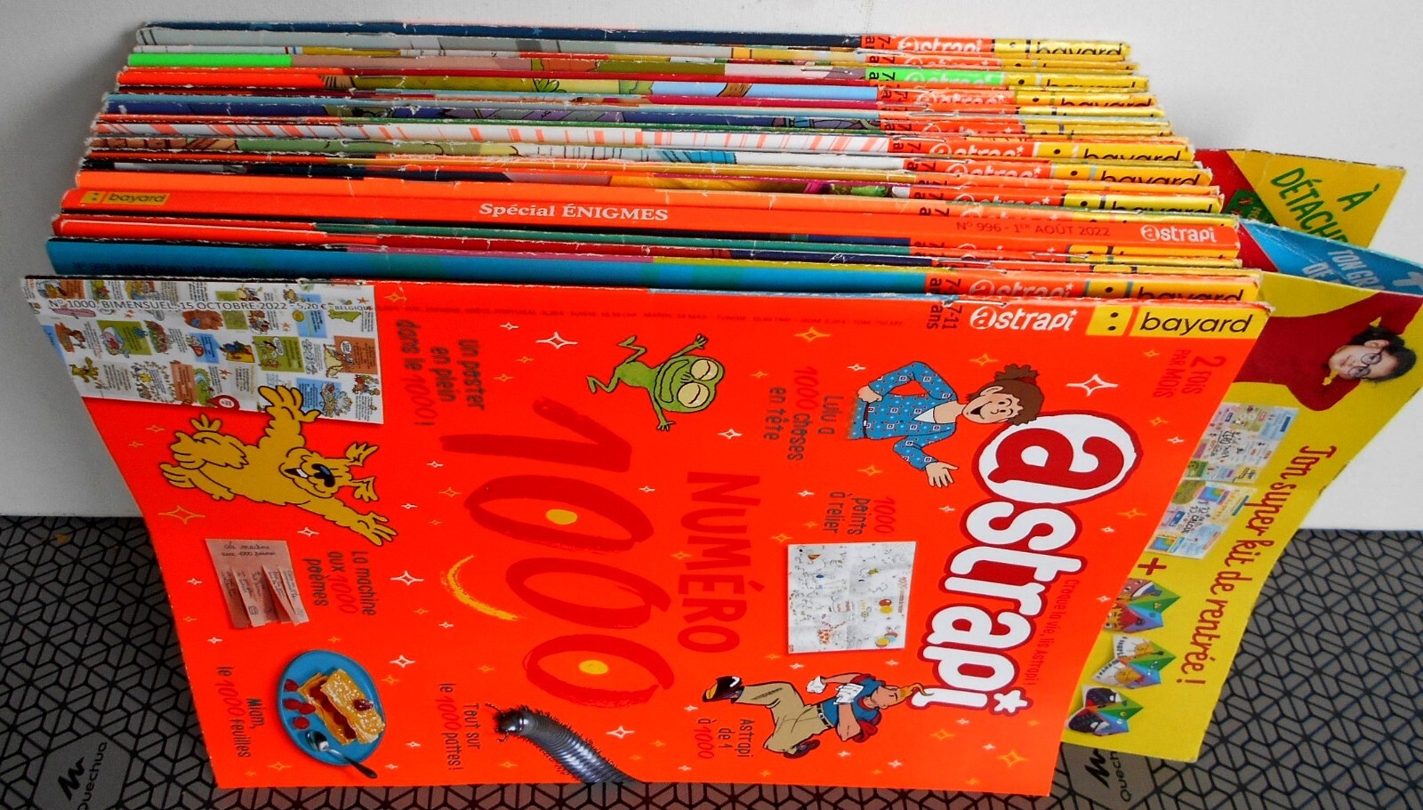 LOT 22 Magazines éditions récentes ASTRAPI 7-11 ans parmi n° 960 à 1000 ...