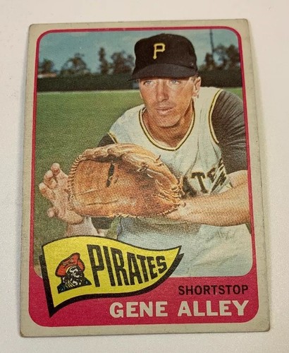 1965 Topps # 121 Gene Alley Baseball Card Pittsburgh Pirates | eBay