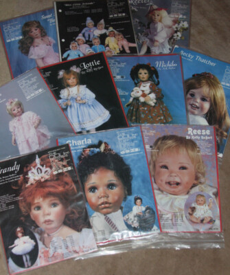 Doll Artworks D. & K. RuBert Porcelain Doll Body & Clothing Patterns ...