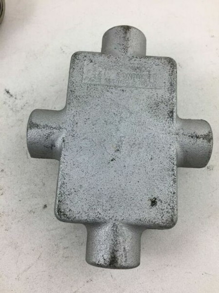 Crouse-Hinds FSX1 Cast Device Box 1/2 Fs/Fd Sgl Gang Cast Device Bx 1 ...