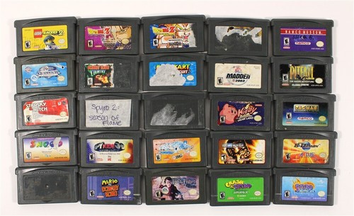 Discounted Lot of 25 Game Boy Advance Games- Snood, Spy Kids 3D ...